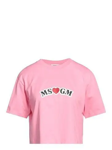 MSGM Cotton Jersey T-shirt - Pink