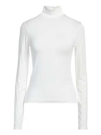 Rag & Bone Jersey Turtleneck Top - White