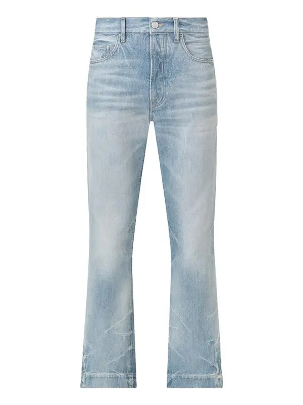 Amiri Straight Flare Jean - Faded Indigo