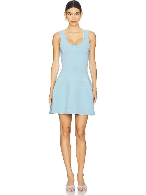Simkhai Larina Mini Dress - Azure Sky