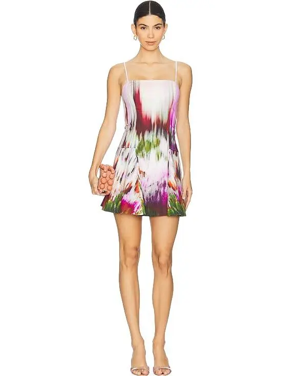 Simkhai Judie Mini Dress - Sorbet Motion Blur