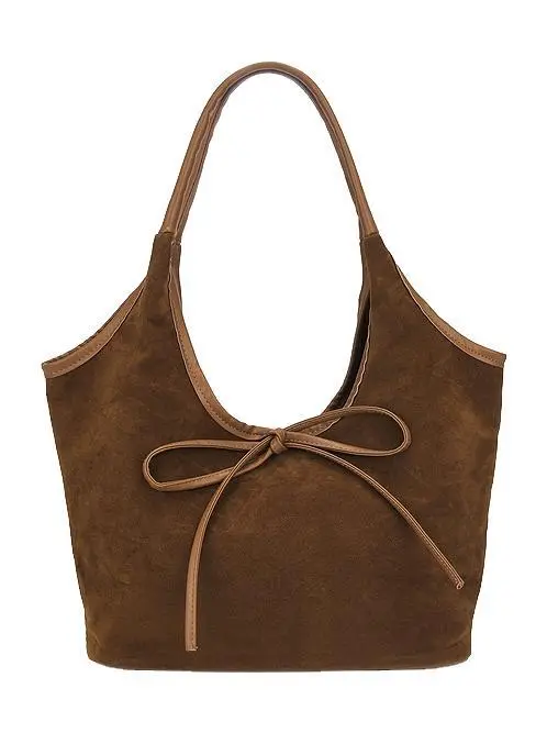 8 Other Reasons Bow Shoulder Bag - Taupe
