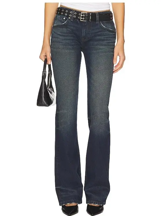 EB DENIM Maria Mid-rise Bootcut Jeans - Santana
