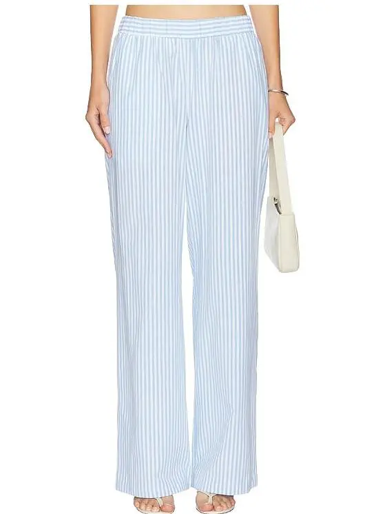 MORE TO COME Etta Pant - Blue Stripe