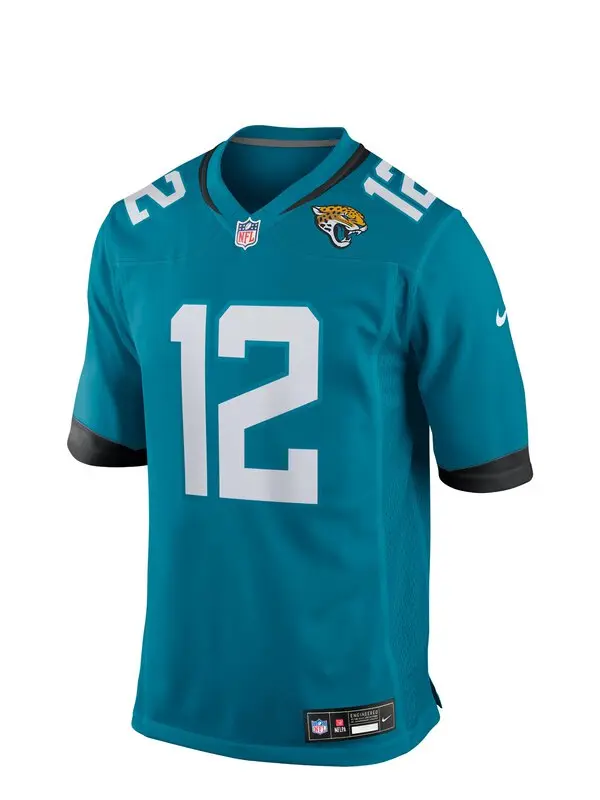 Nike Travis Hunter Jacksonville Jaguars 2025 Nfl Draft Game Jersey - Blue