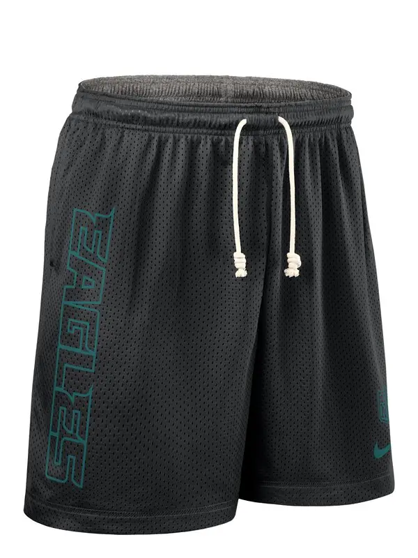 Nike Philadelphia Eagles Sideline Reversible Dri-fit Nfl Shorts - Black