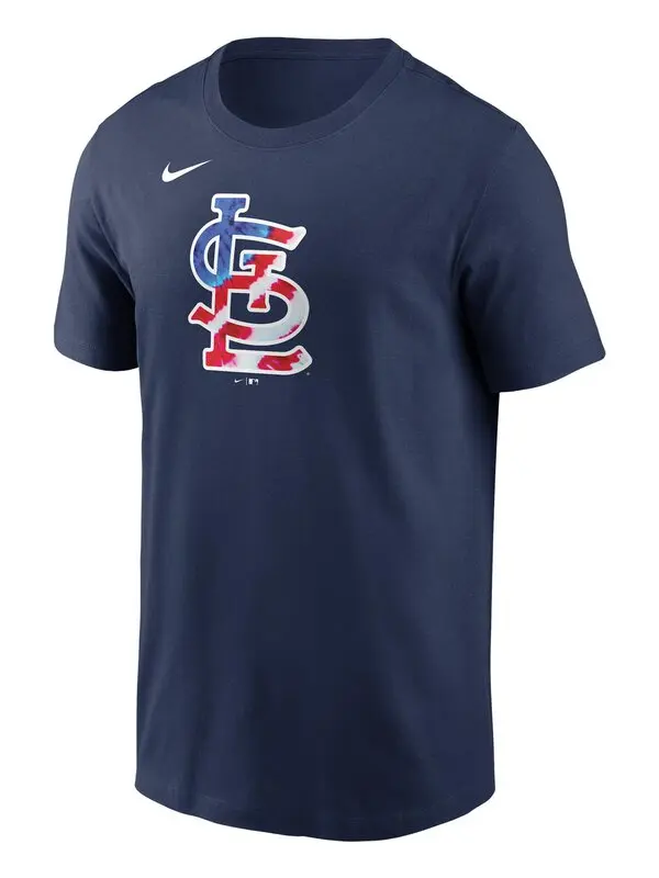 Nike St. Louis Cardinals Americana Mlb T-shirt - Blue