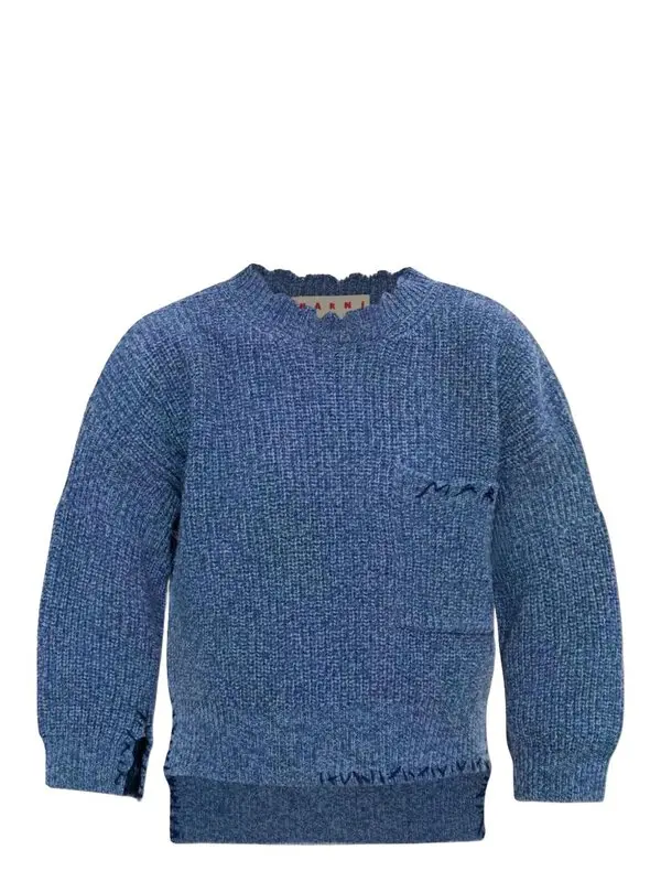 Marni Virgin Wool Sweater - Blue
