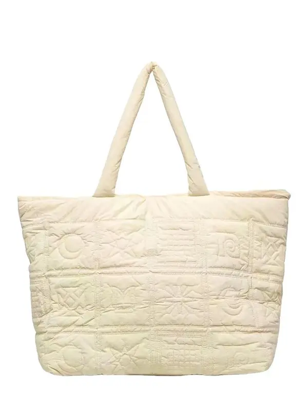 Nanushka Padded Tote Bag - Neutrals