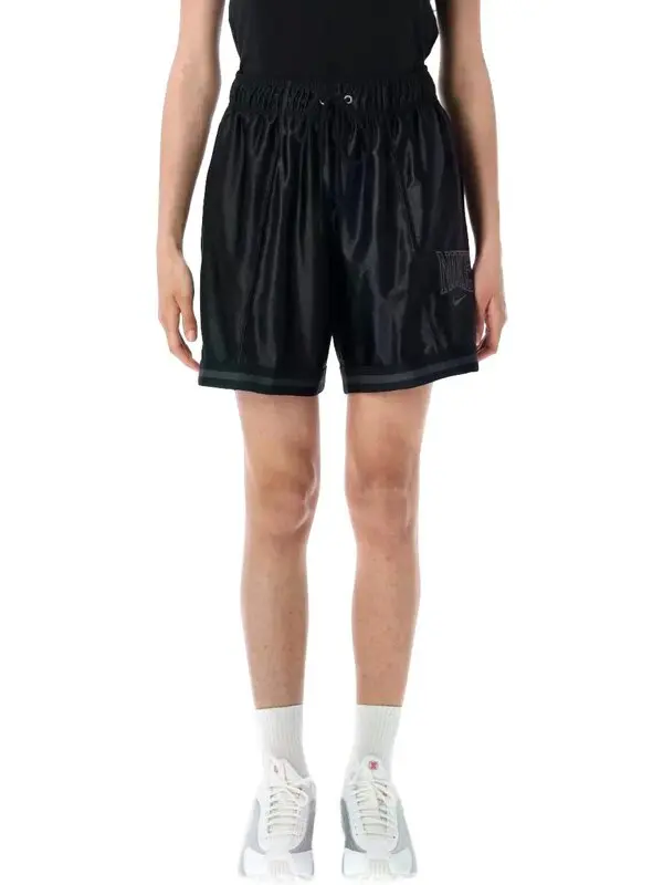 Nike Logo-embroidered Shorts - Black