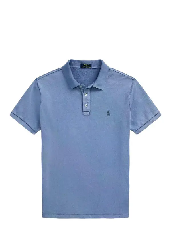 Polo Ralph Lauren Polo-pony-motif Polo Shirt - Blue
