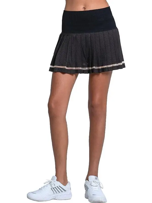 Lucky In Love Be Tulle Pleat Skirt - Black