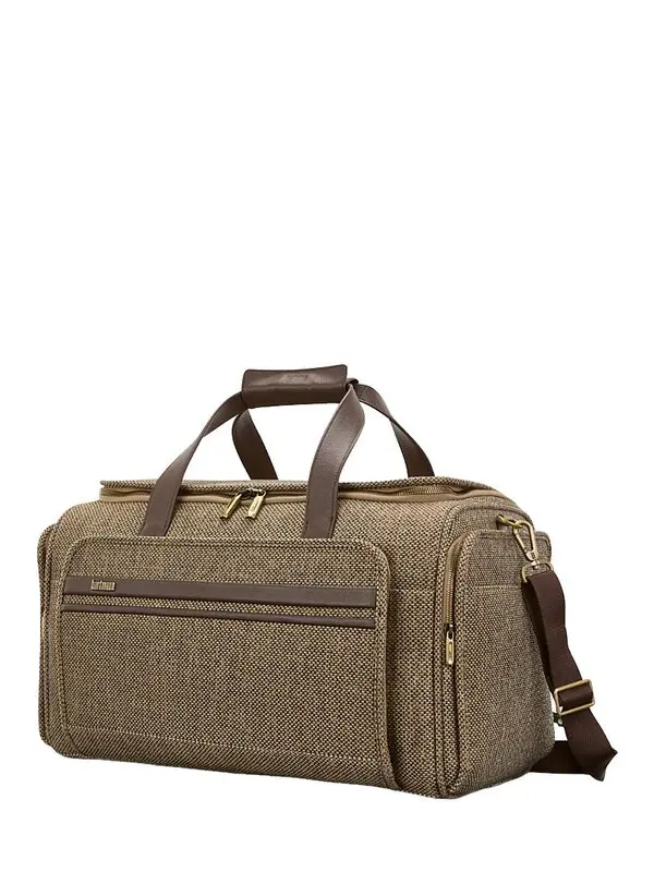 HARTMANN Tweed Travel Duffel Bag - Tweed/natural Leather