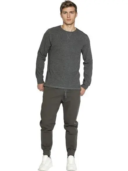 LEDGER & FORD Fulton Crewneck - Charcoal