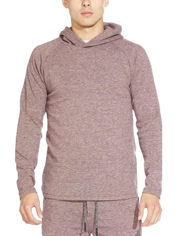 LEDGER & FORD Bodega Super Soft Hoodie - Burgundy