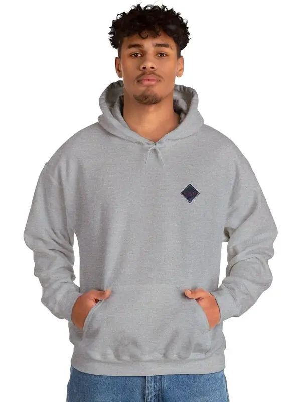 LEDGER & FORD Heavy Blend Hoodie - Light Grey