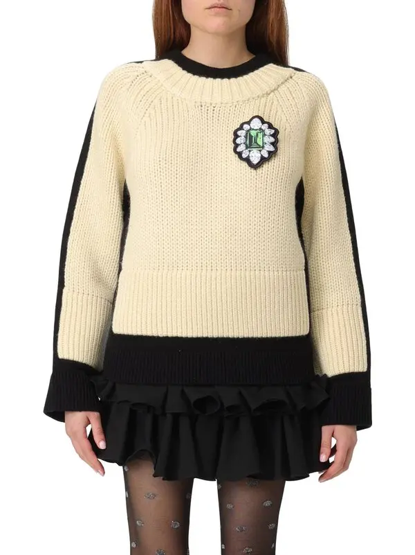 Marc Jacobs Crew Neck Sweater - Black