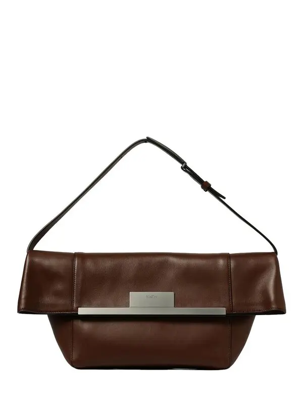 Max Mara Leather Shoulder Bag - Brown