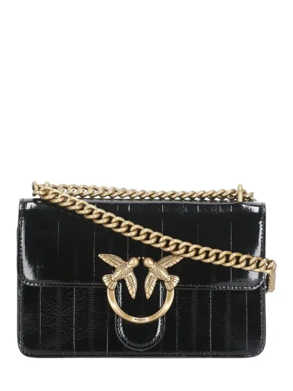 Pinko Crossbody Bag - Black