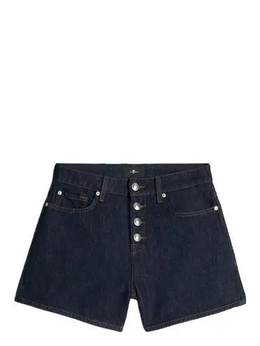 7 For All Mankind Kori Shorts - Denim