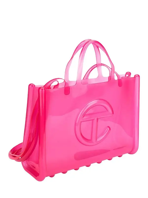 TELFAR X Melissa Large Jelly Shopper - Pink