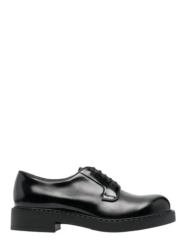 Prada Lace-up Derby - Black