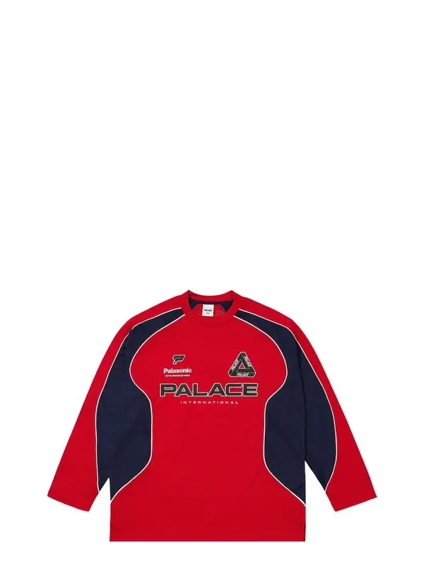 PALACE Sport Mit Mesh Top - Red