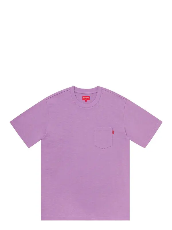 Supreme Short-sleeve Pocket Tee 'violet - Purple
