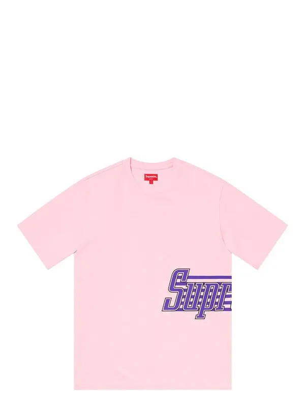 Supreme Side Logo Short-sleeve Top - Pink