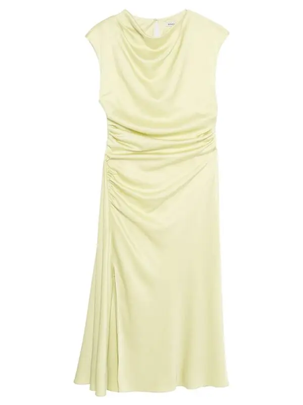 Simkhai Burke Draped Midi Dress - Sunglow