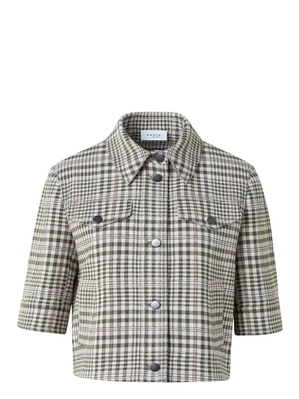 Akris Cotton-blend Checked Jacket - Multi