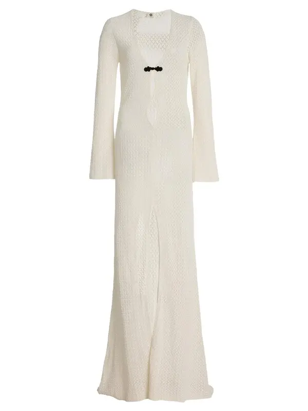 THE GARMENT Exclusive Tanzania Organic Cotton Gown - Ivory