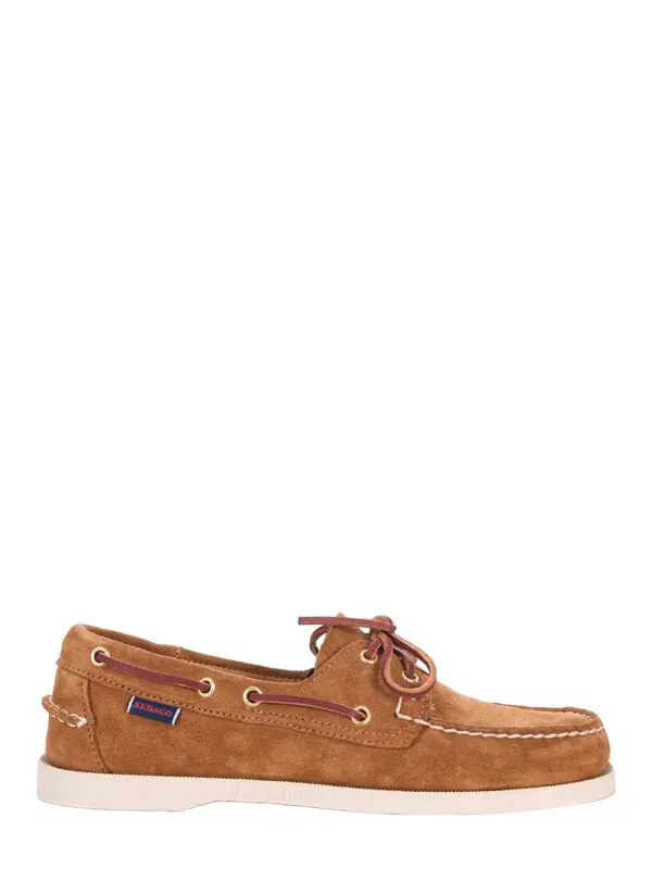 SEBAGO Suede Loafers - Curry