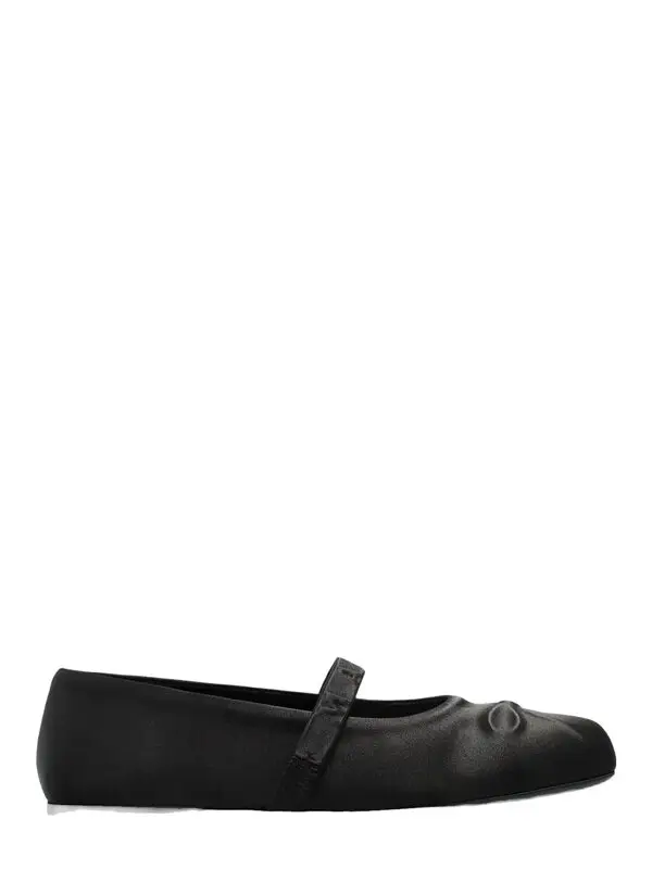 Marni Leather Ballet Flats - Black
