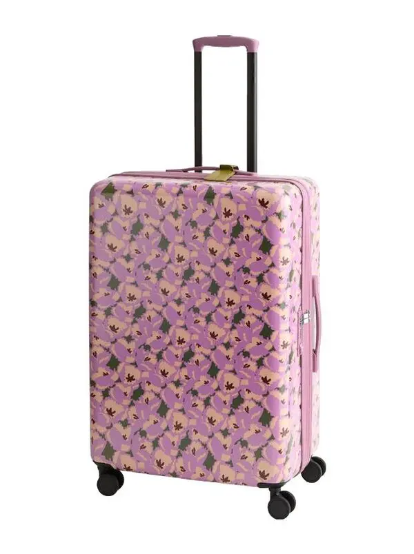 VERA BRADLEY 29" Adair Spinner Rolling Luggage - Purple