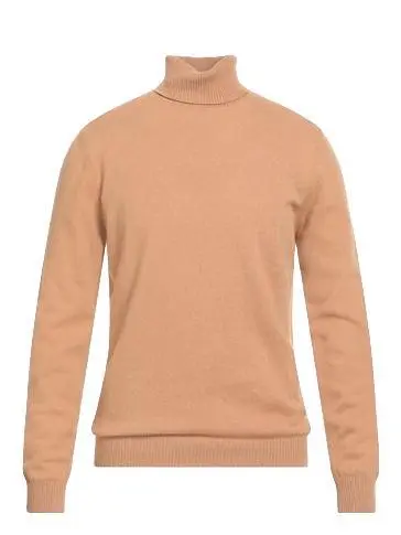 DANIELE FIESOLI Turtleneck Cashmere Sweater - Beige