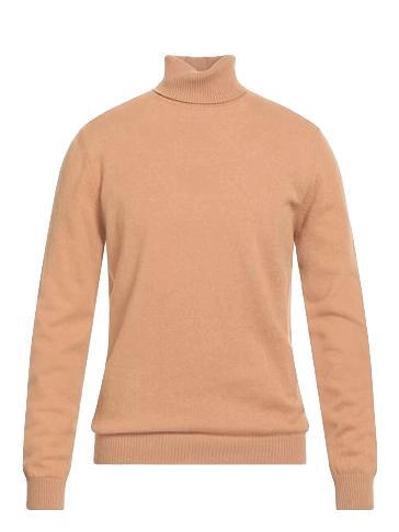 DANIELE FIESOLI Turtleneck Cashmere Sweater - Beige