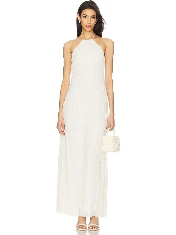 MORE TO COME Michelle Maxi Dress - Ivory