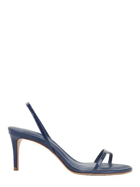 Schutz Diana Mid Heel Sandal - Infinite Blue