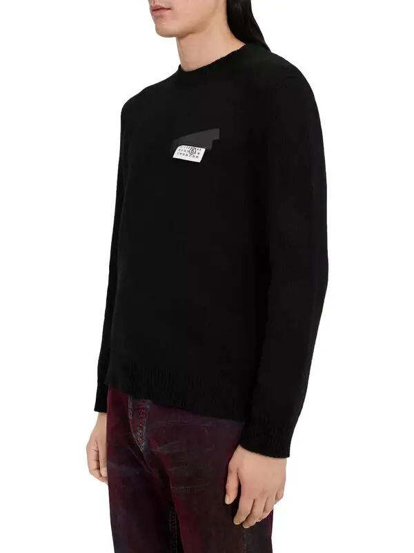 MAISON MARGIELA Wool-blend Sweater - Black