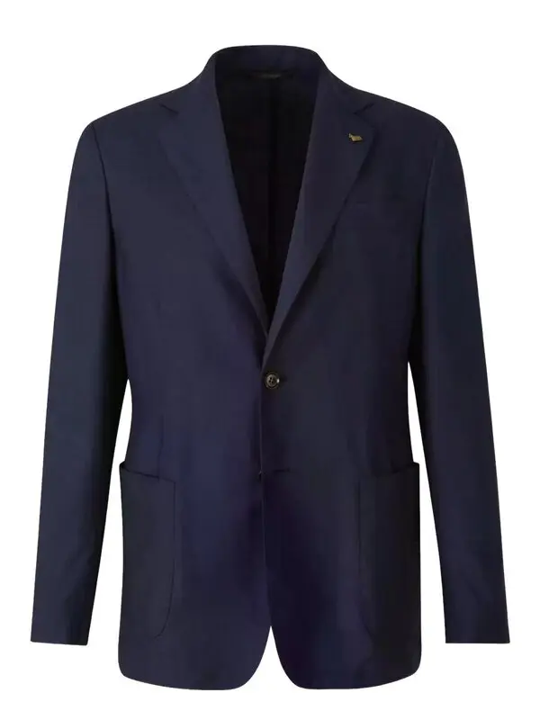 Colombo Ultralight Cashmere Blazer - Blue
