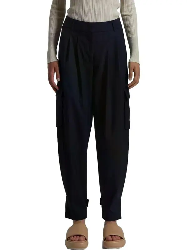 Peserico Tapered Trousers - Blue