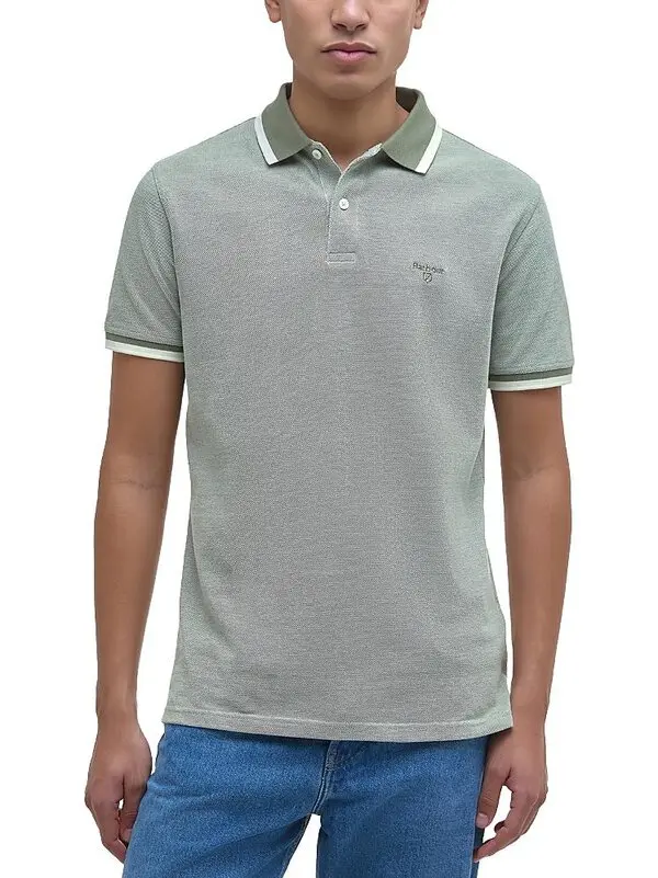 Barbour Barnard Polo - Light Moss