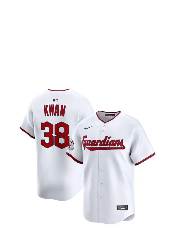 Nike Steven Kwan Cleveland Guardians Home Limited Player Jersey - White