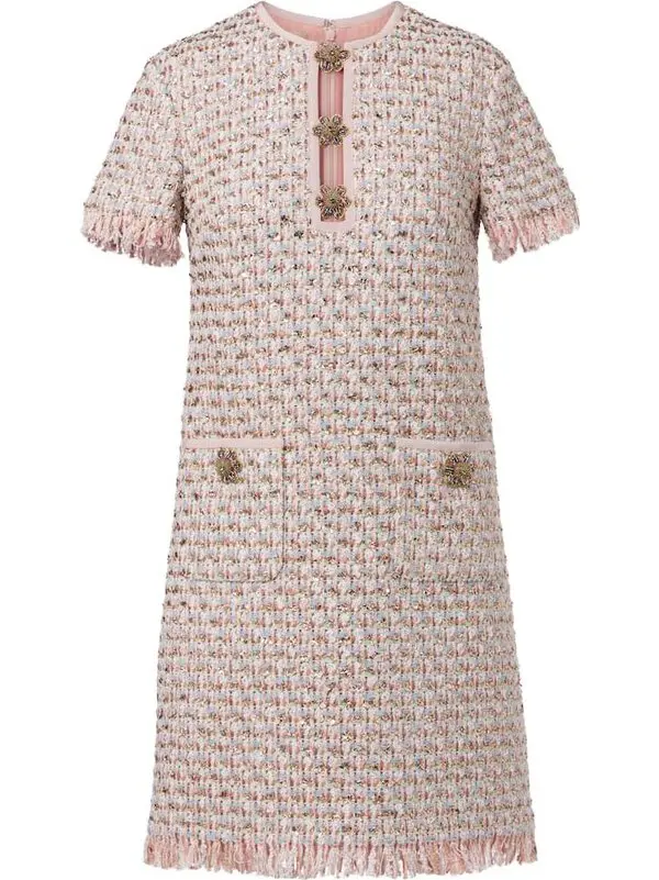 Valentino Garavani Embellished Minidress - Multicoloured