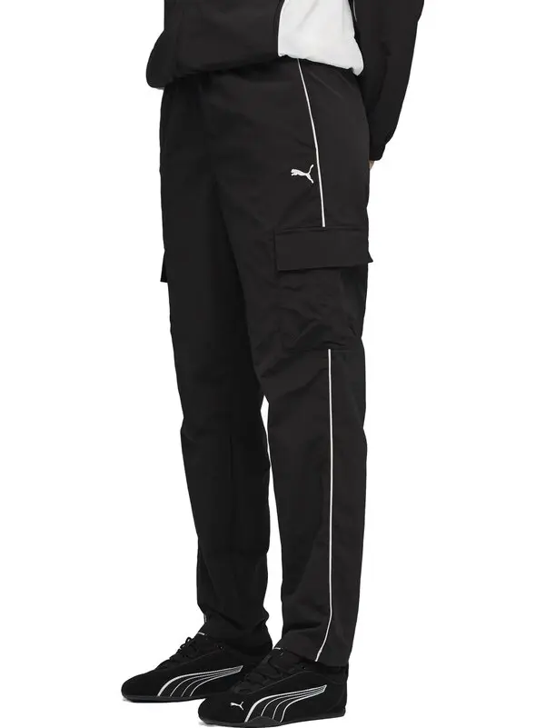 PUMA Sport Heritage Woven Cargo Pants - Black