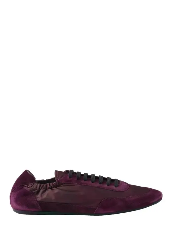 Prada Re-nylon Suede Sneakers - Purple