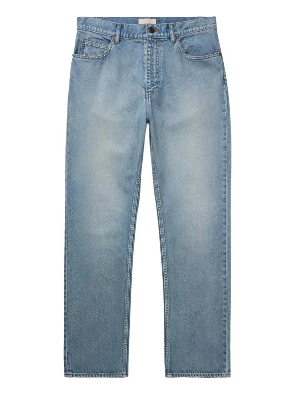 THE ROW Fred Straight-leg Jeans - Blue