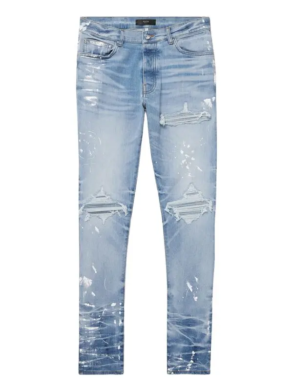 Amiri Mx1 Slim-fit Jeans - Blue