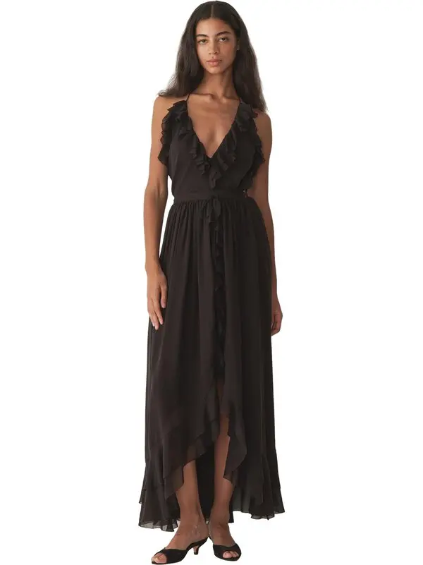 DÔEN Elisa Maxi Dress - Black